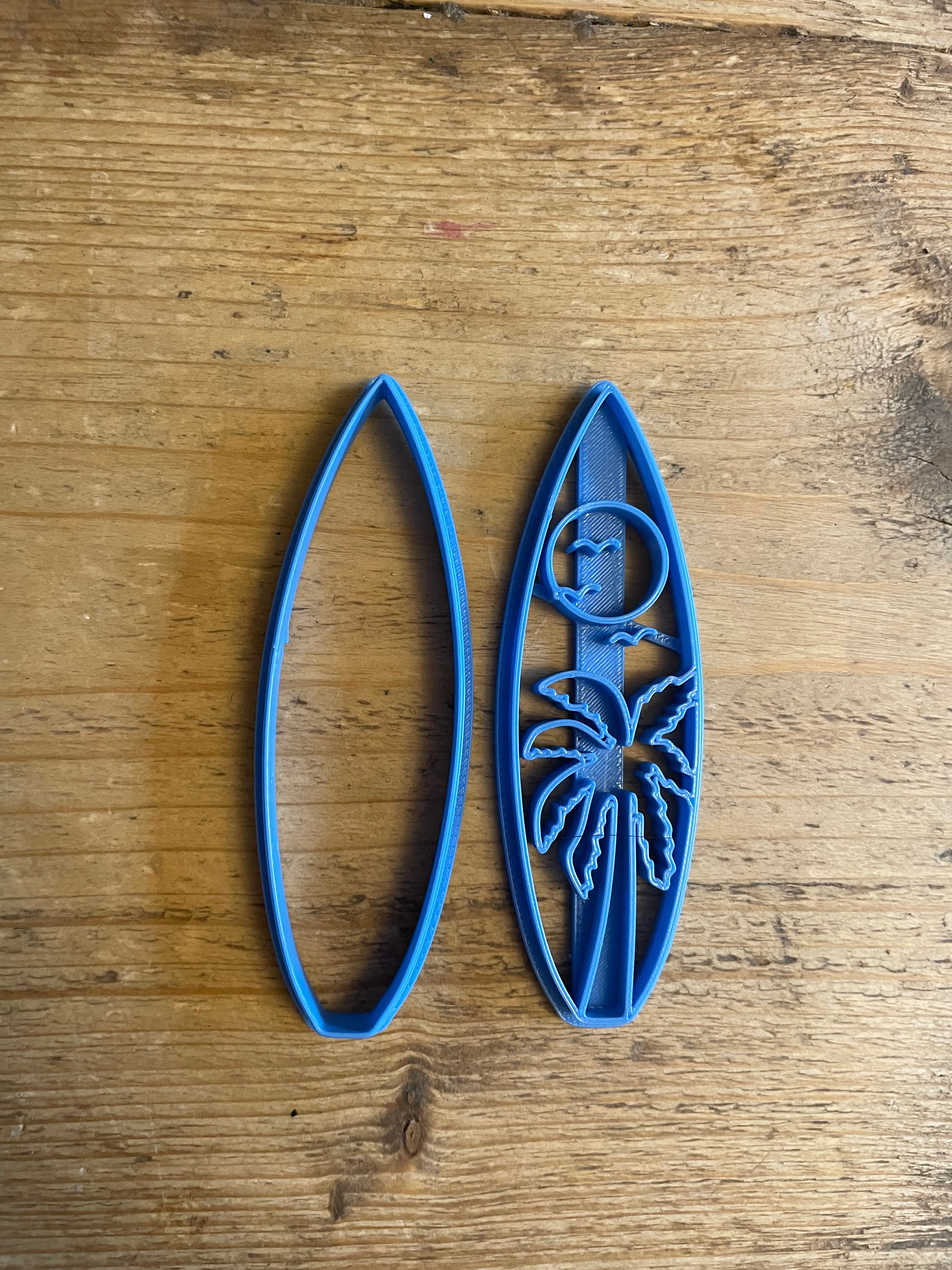 Surf Board Cookie/ Biscuit Cutter, Waves, Water, Summer, Sun, Sugar ...