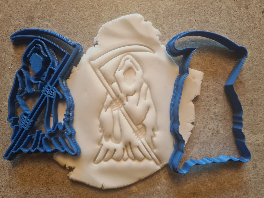 Grim Reaper Cookie Cutter, Biscuit History Baking Accessories Cake ...