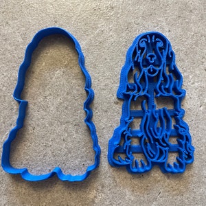Cocker Spaniel Dog Cookie Cutter, Biscuit Cutter, Cute Dog, Animal ...