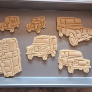 Land Rover Series 3 Cookie/ Biscuit Cutter, Gift Ideas, Father's Day ...