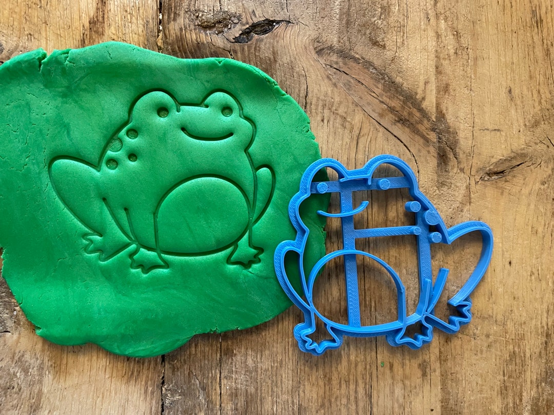 Cute Frog Cookie Cutter Frog Biscuit Cutter Frog Icing - Etsy