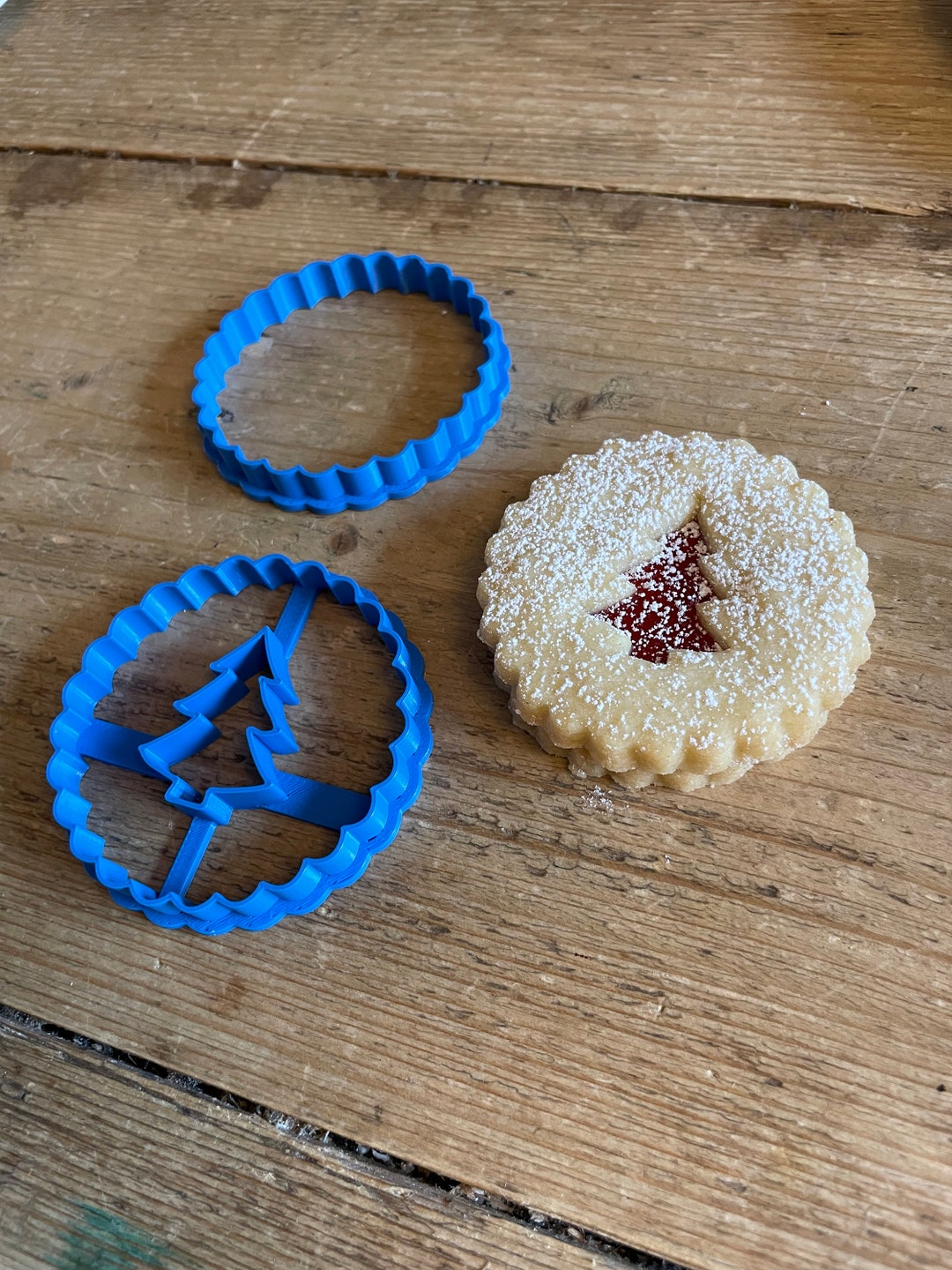 Christmas Jammy Ring Cookie Cutter, Biscuit Baking Accessories, Cake ...