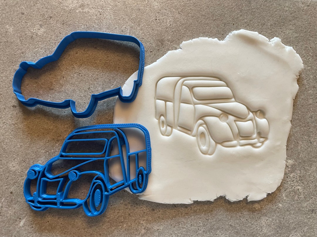 2CV Van Cookie Cutter, Biscuit Birthday Ideas, Cute Gift, Transport ...