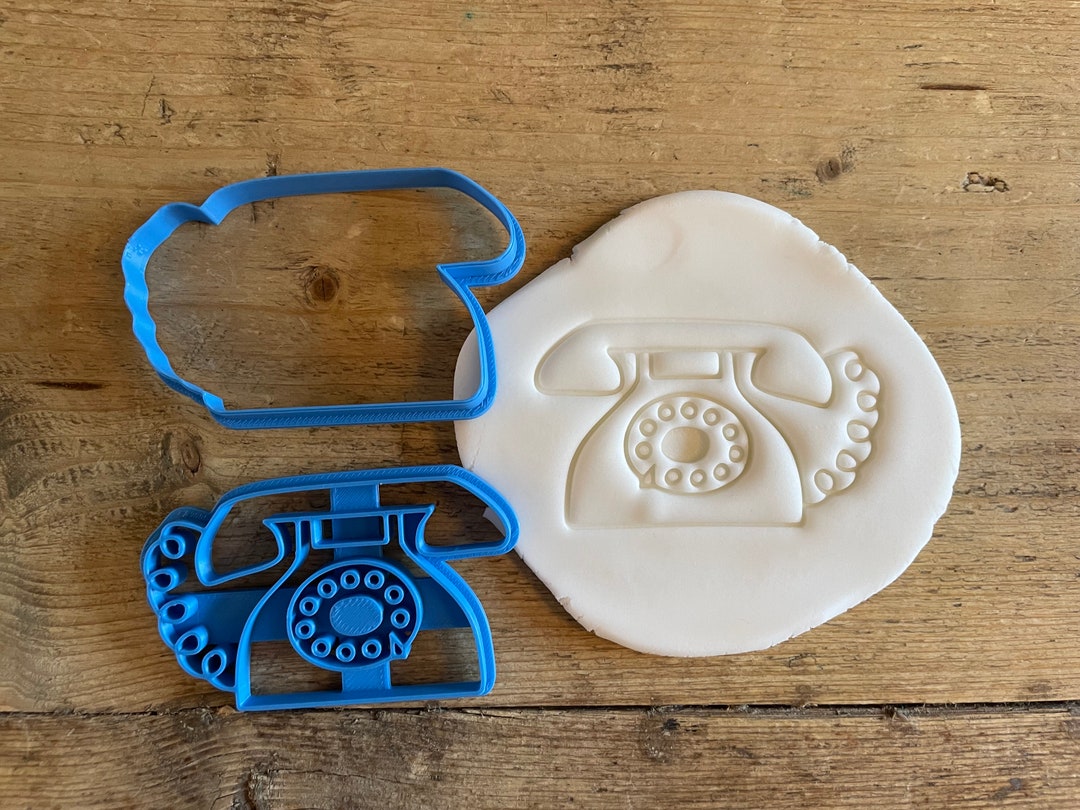 Telephone Cookie / Biscuit Cutter, Old Fashioned, Icing, Decoration ...