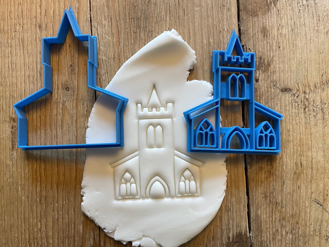 English Country Church Cookie Biscuit Cutter Baking Christian Worship ...