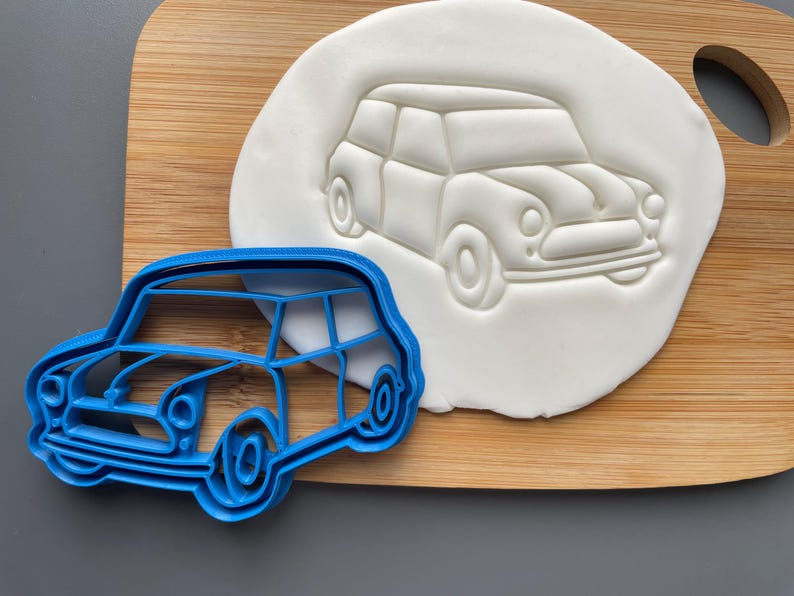Mini Car Cookie Cutter, 850cc, 998cc, 1275cc, Biscuit Cutter, Transport ...