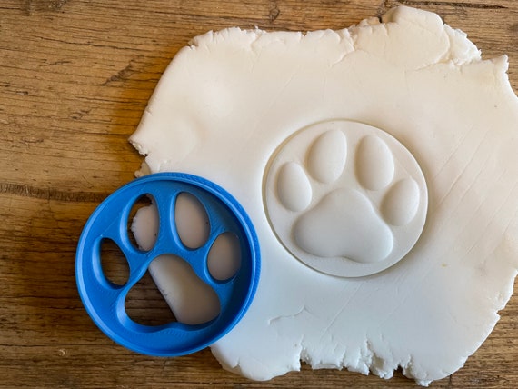 Paw Print Cookie Cutter Biscuit Cutter Cute Dog Animal | Etsy