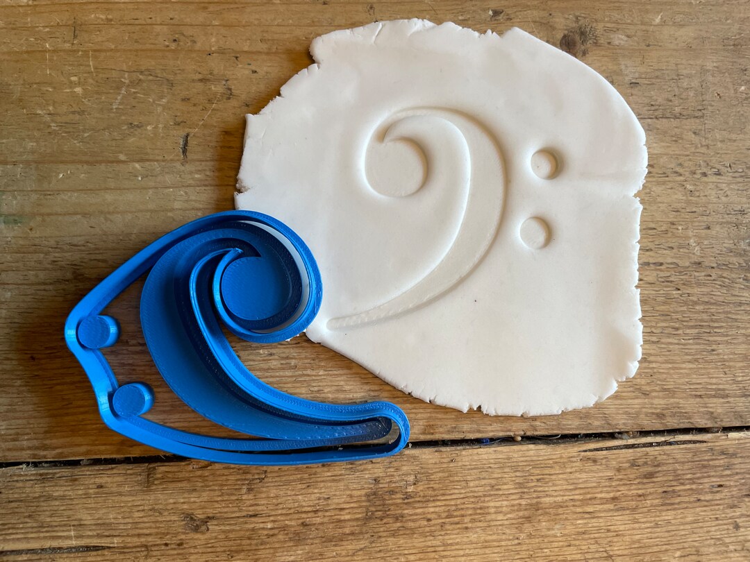 Bass Clef Cookie/ Biscuit Cutter, Baking Accessories, Cake Decoration ...