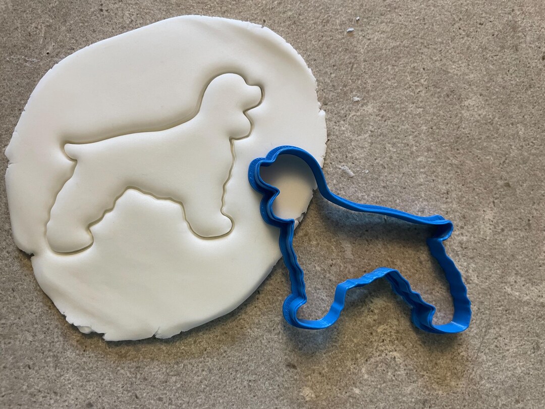 Cocker Spaniel Outline Cookie Cutter, Biscuit Cutter, Cute Dog, Animal ...