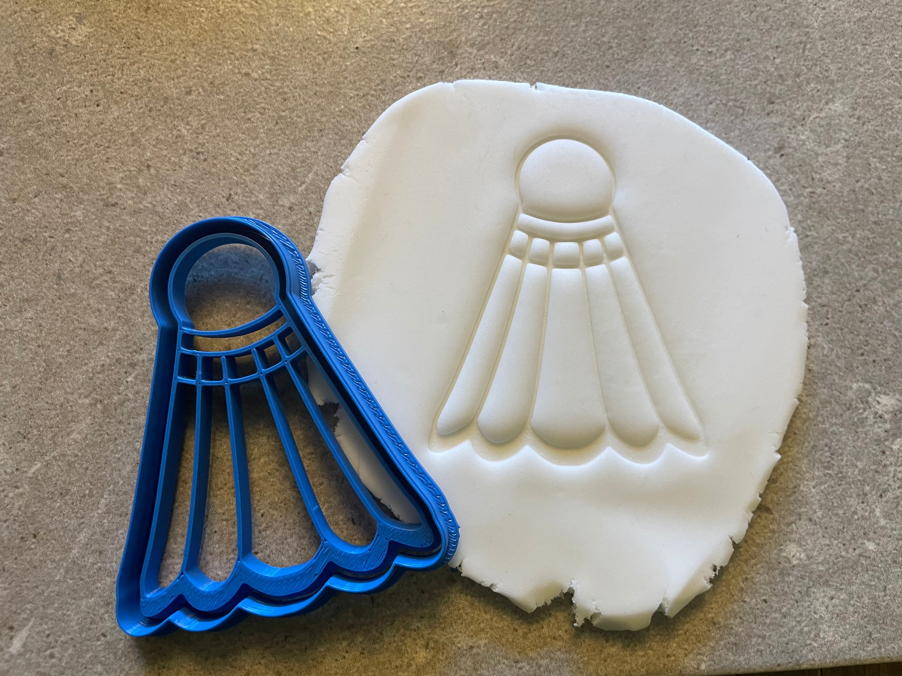 Shuttlecock Cookie Cutter, Biscuit Baking Accessories, Cake Decoration ...