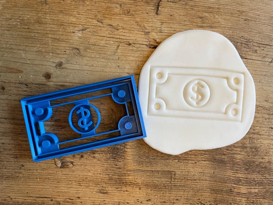 Dollar Bill Cookie Biscuit Cutter, Baking Accessories, Cake Decoration ...