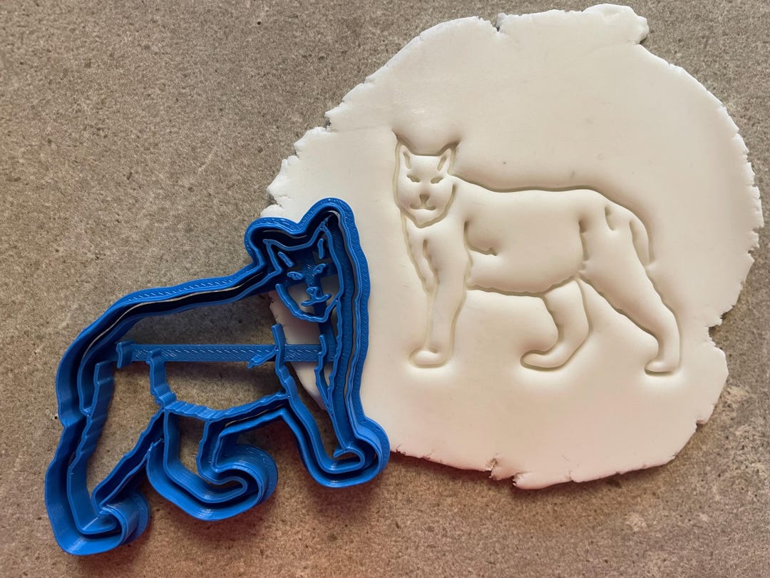 Lynx Cookie Cutter, Biscuit Wildlife, Nature UK Animal Baking Cake ...