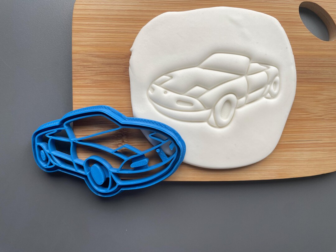 Mazda MX5 Mk1 Lights Down Cookie / Biscuit Cutter, Birthday Ideas, Cute ...