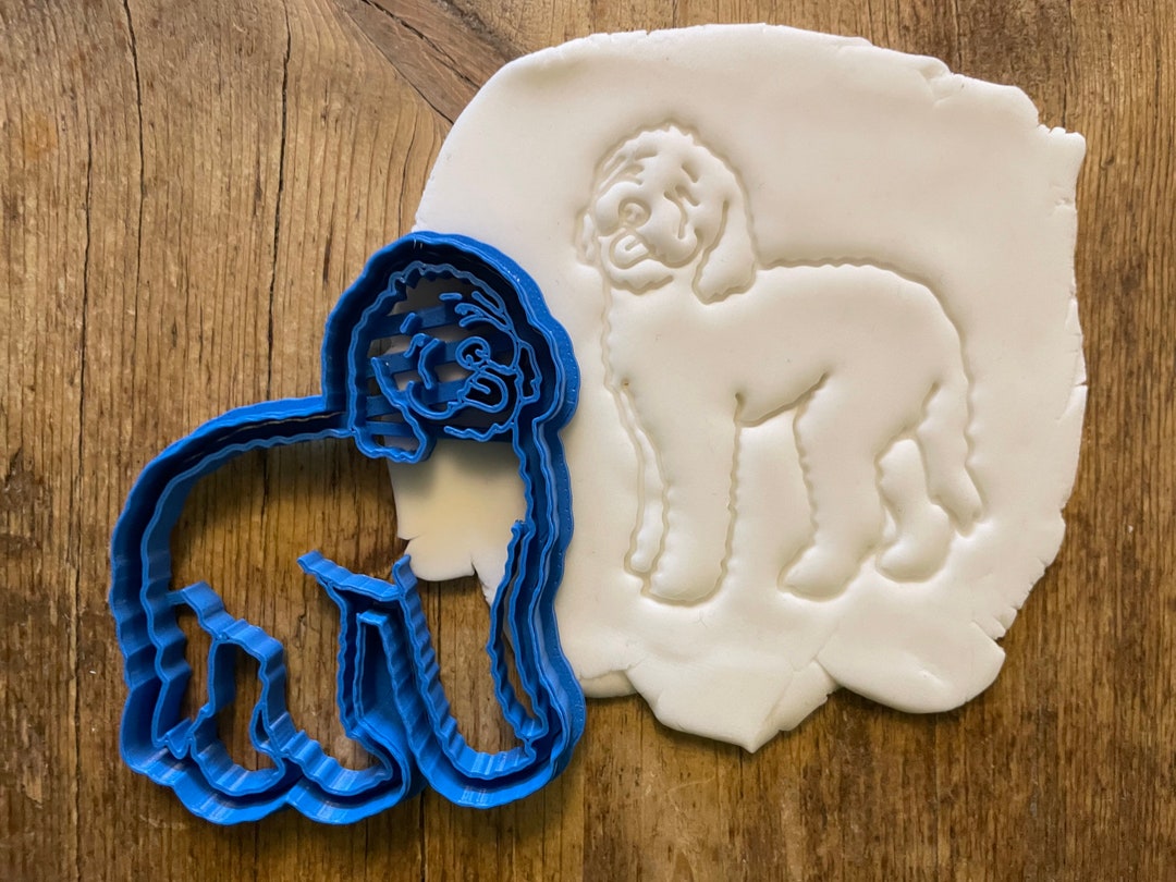 Labradoodle Cookie Cutter, Biscuit Cutter, Cute Dog, Animal Icing ...