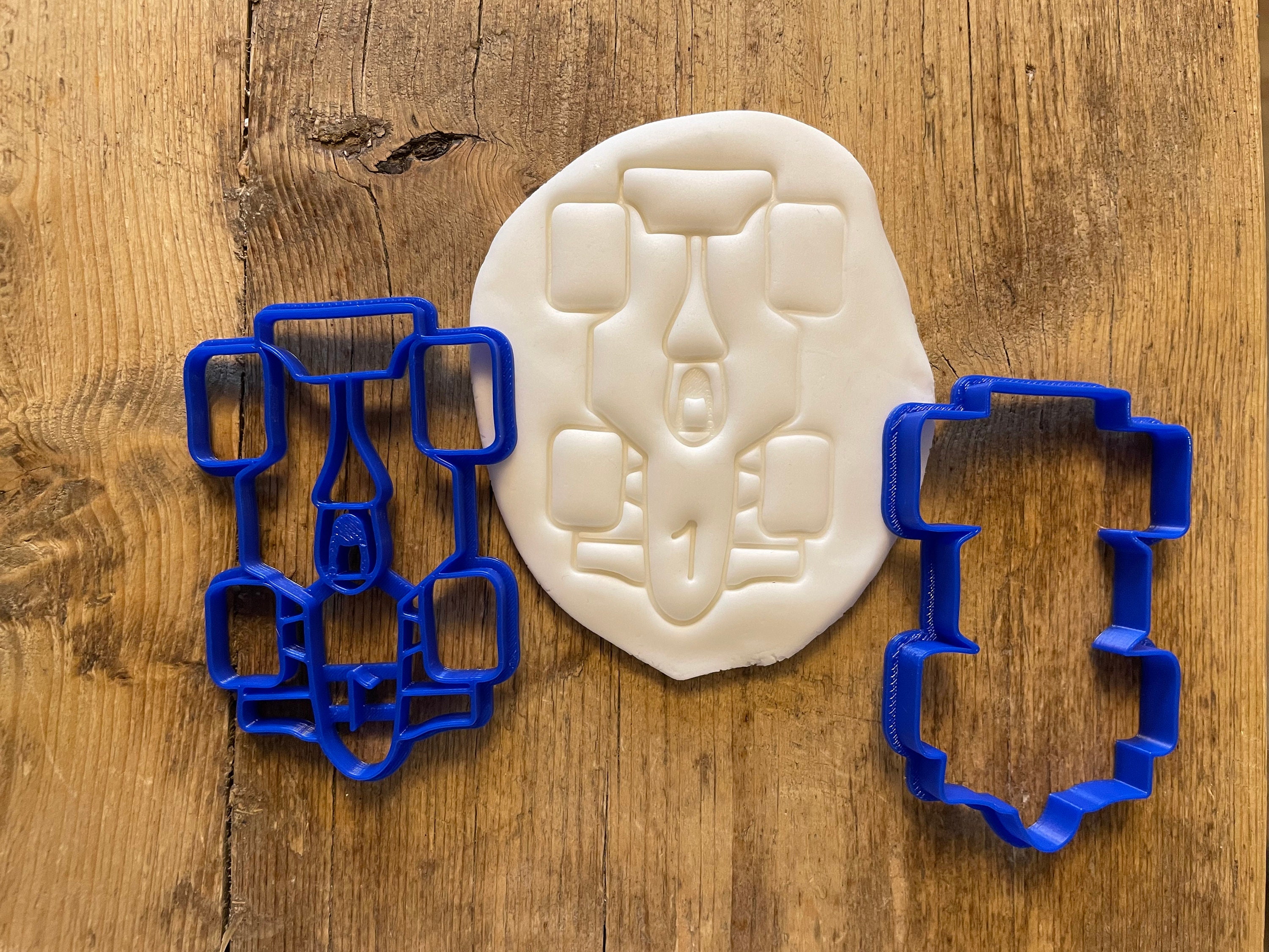 Race Car Cookie Biscuit Cutter, Baking Accessories, Icing, Decorating ...