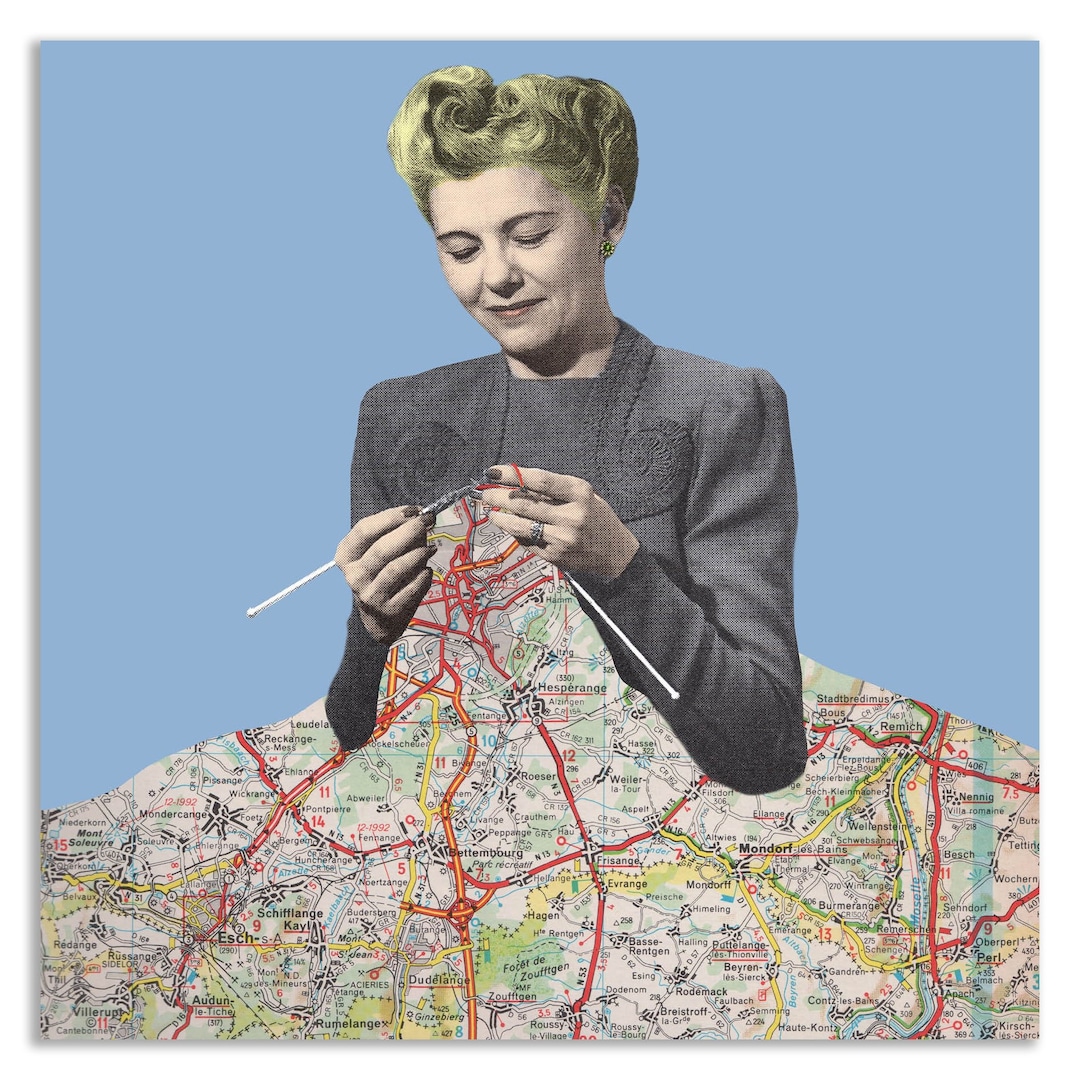 Postcard 'the Journey is the Destination' - Etsy
