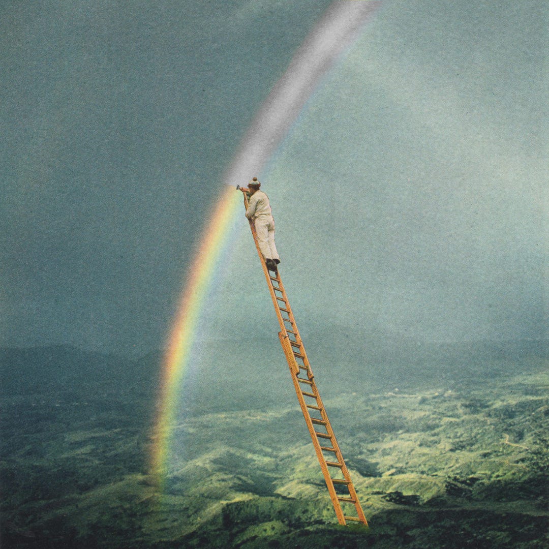 Art Print "what Are the Colors of Your Rainbow?" - Etsy