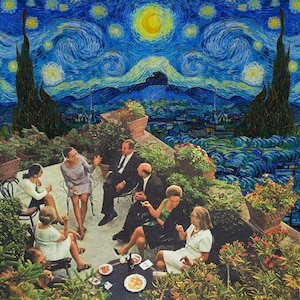 Art Print "starry, Starry Night" - Etsy