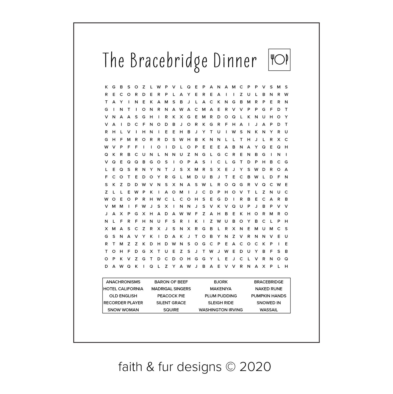 Gilmore Girls Word Search - Etsy