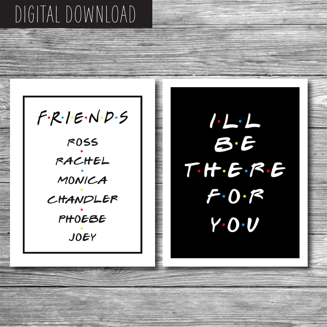 Friends Party Pack! - Etsy