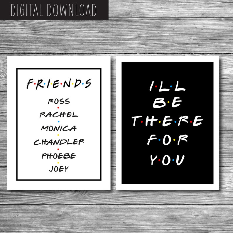 Friends Party Pack! - Etsy