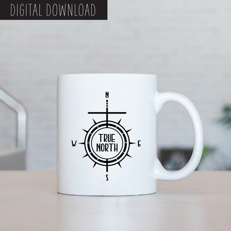 True North - SVG File - Etsy
