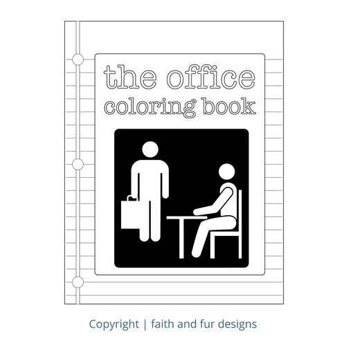 The Office Coloring Book / Pages - Etsy