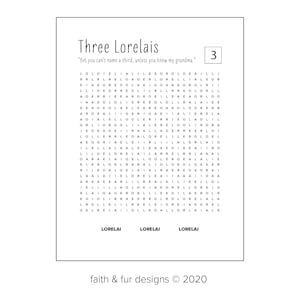 Gilmore Girls Word Search - Etsy