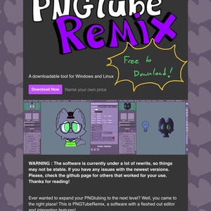 Frog Clown Mouse-tracking Pngtuber, Pngremix, Streaming - Etsy