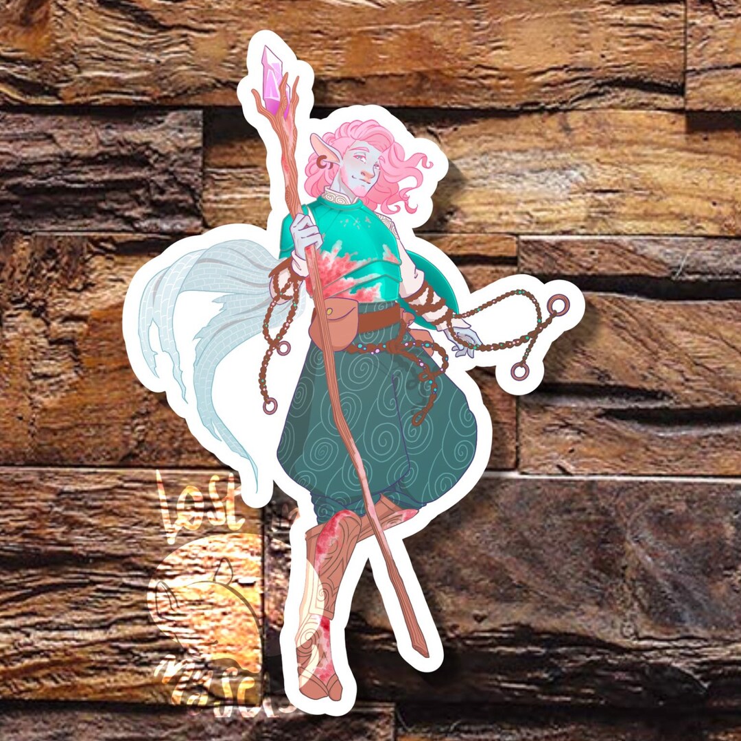 Caduceus Clay Sticker, Critical Role, Mighty Nein, Dnd - Etsy