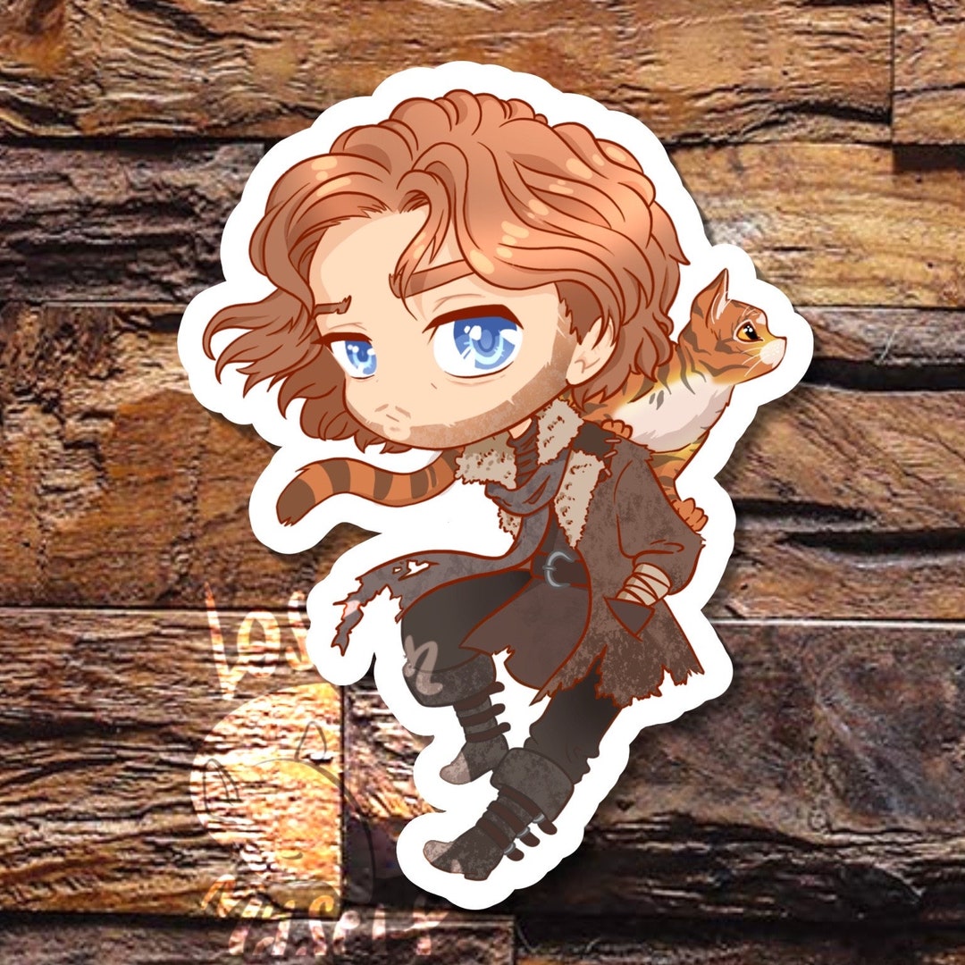 Caleb Widowgast Chibi Stickers, Critical Role, Mighty Nein, Dungeons ...