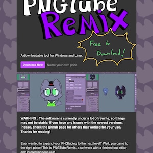 Lucifer Mouse-tracking Pngtuber, Hazbin Hotel - Etsy