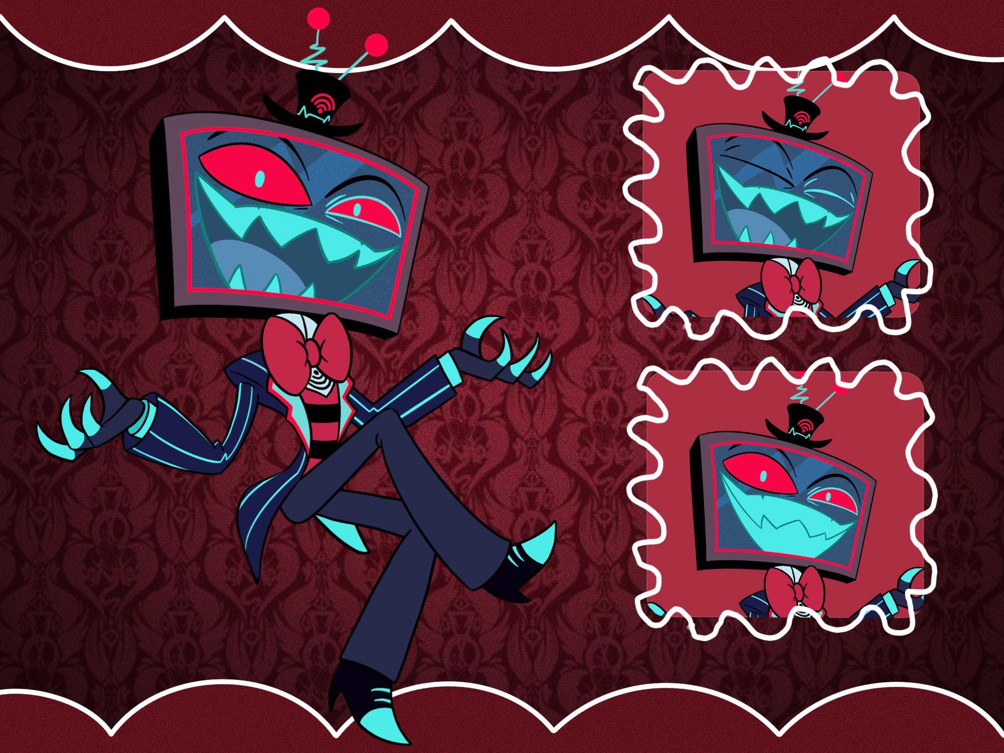 Vox Mouse-tracking Pngtuber, Hazbin Hotel - Etsy