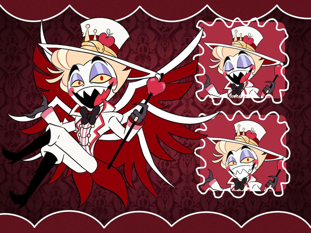 Lucifer Mouse-tracking Pngtuber, Hazbin Hotel - Etsy