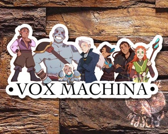 Critical Role Vox Machina Vinyl Sticker - Etsy