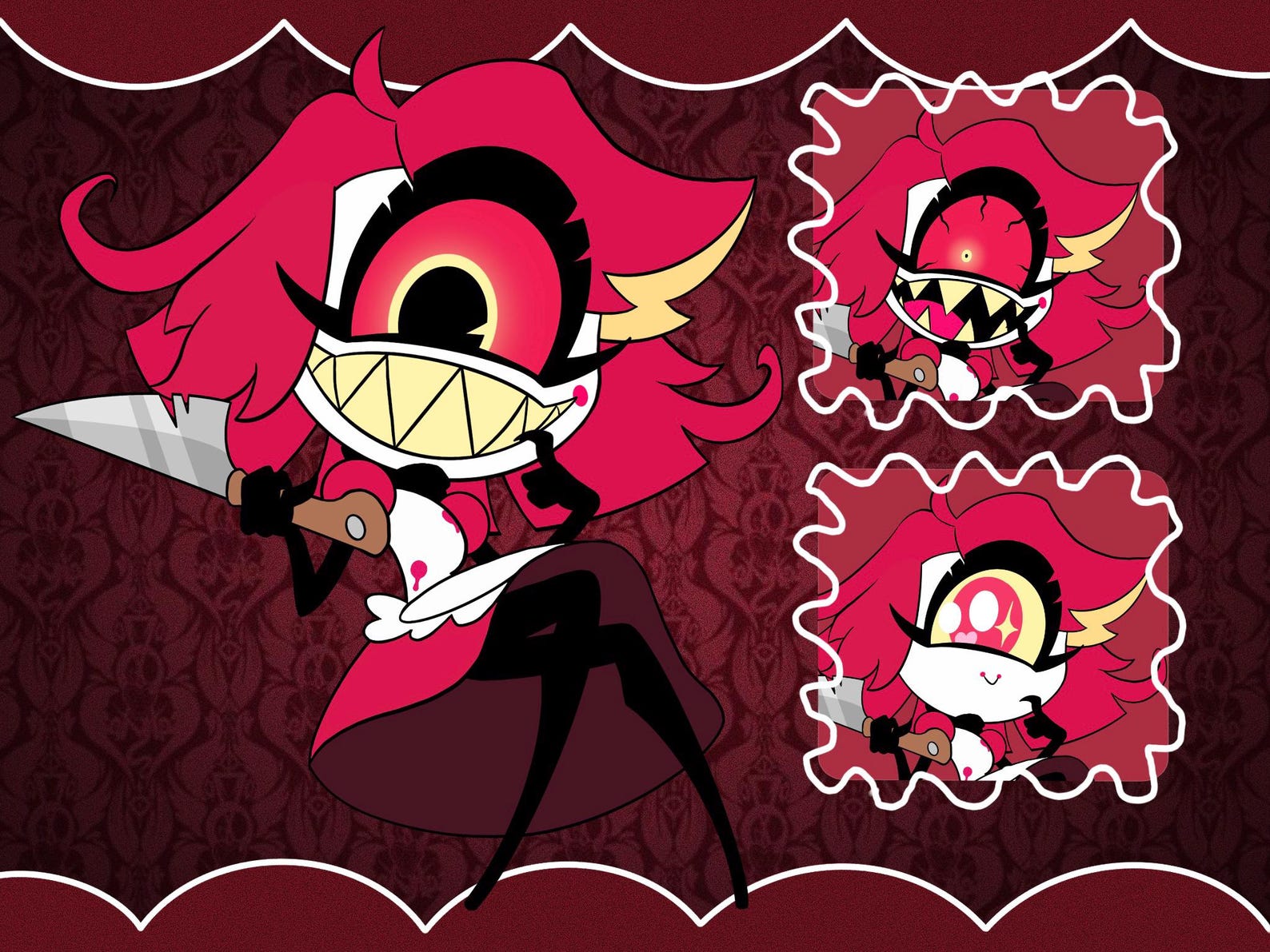 Nifty Mouse-tracking Pngtuber, Hazbin Hotel - Etsy