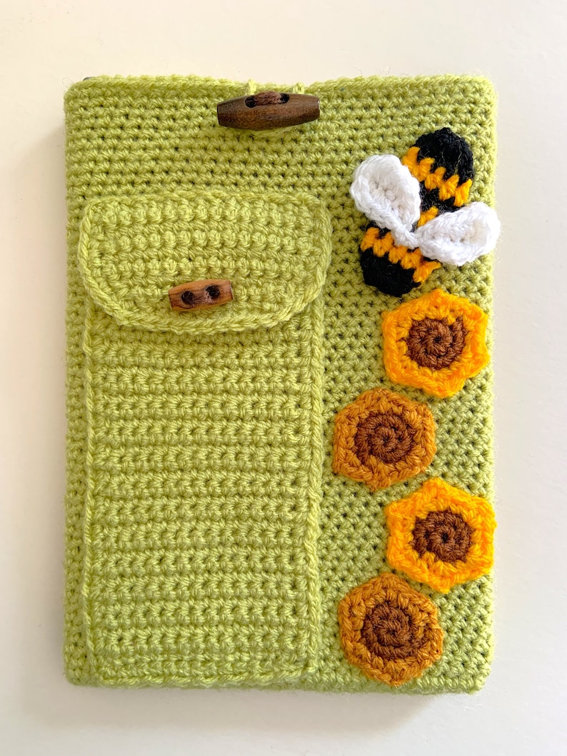 Crochet Pattern PDF ONLY - Crochet Journal Cover, Planner Pouch, Book ...