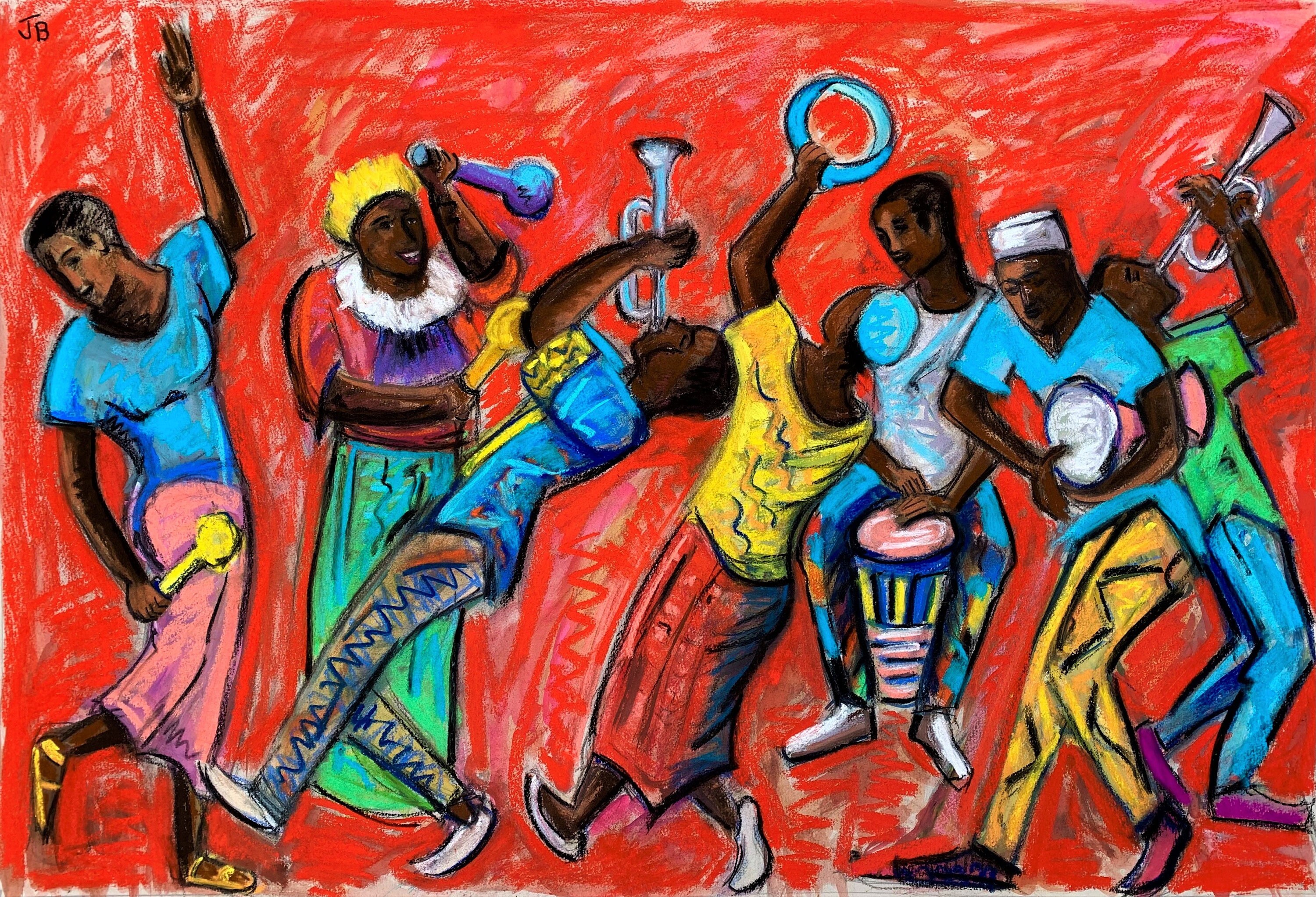 African Musical Paintings