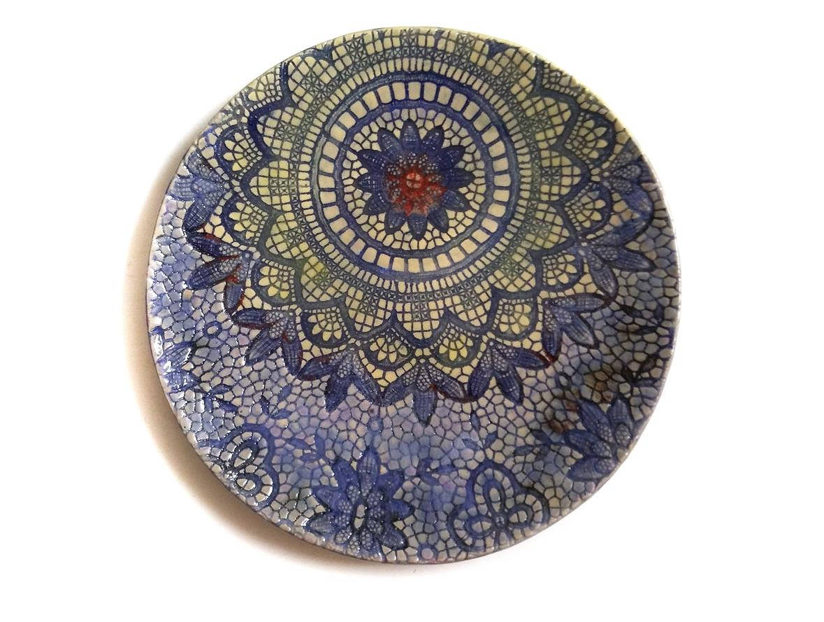 Art & Collectibles Sculpture Art Objects decorative plate ornamented ...