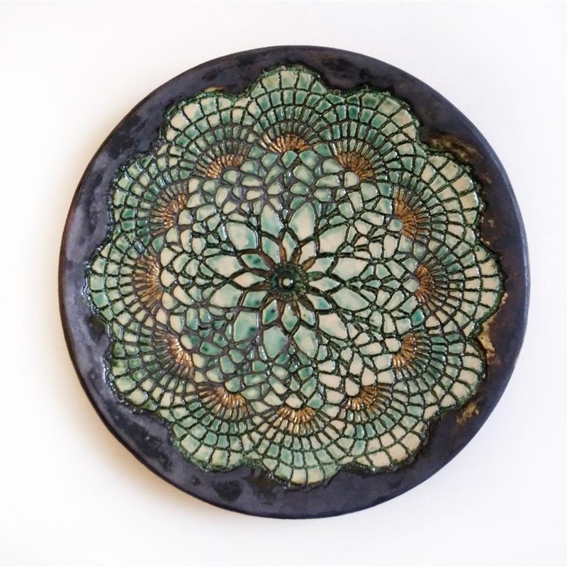 Mandala Plate - Etsy