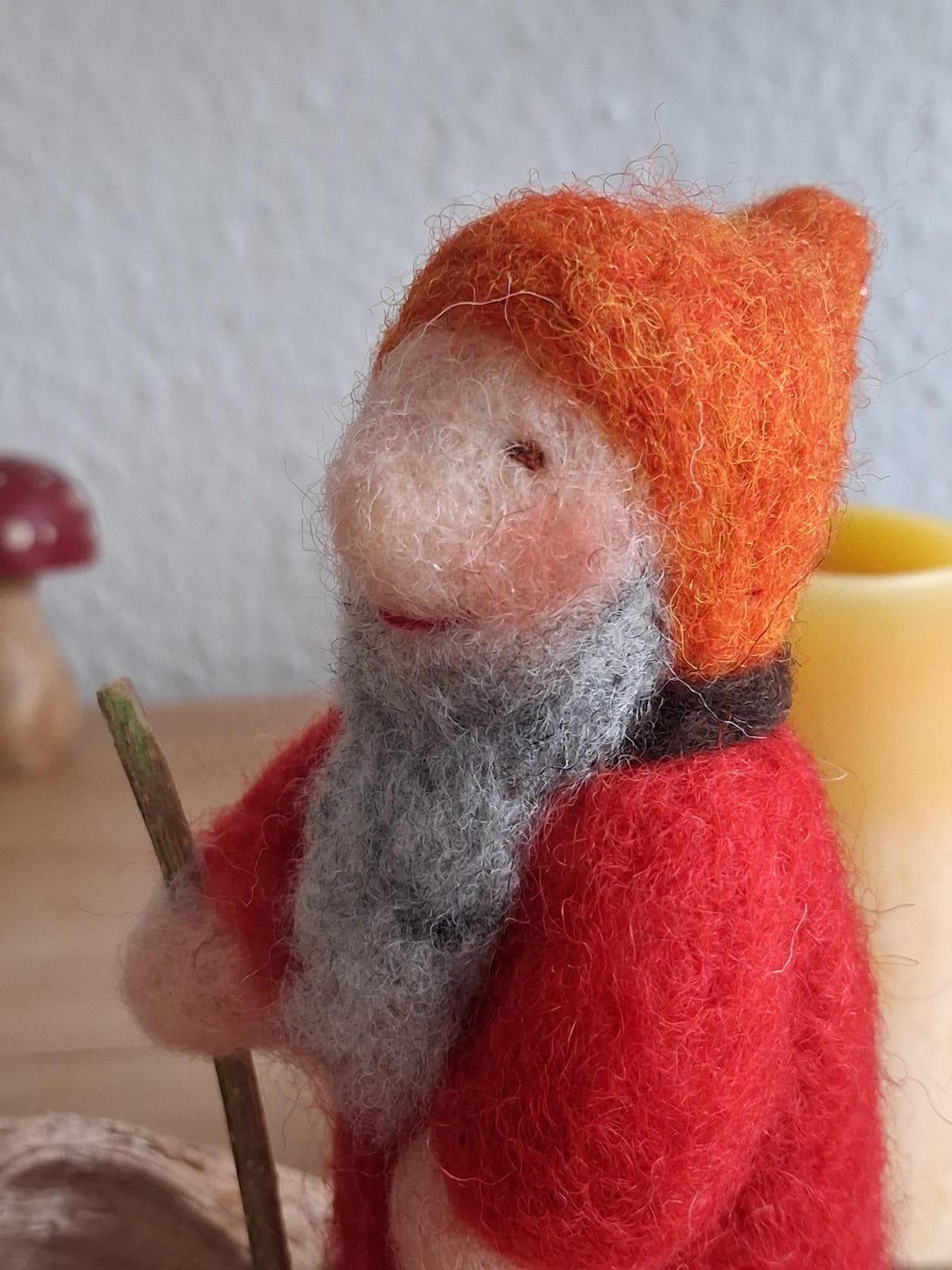 Dwarf Felted From Wool - Etsy