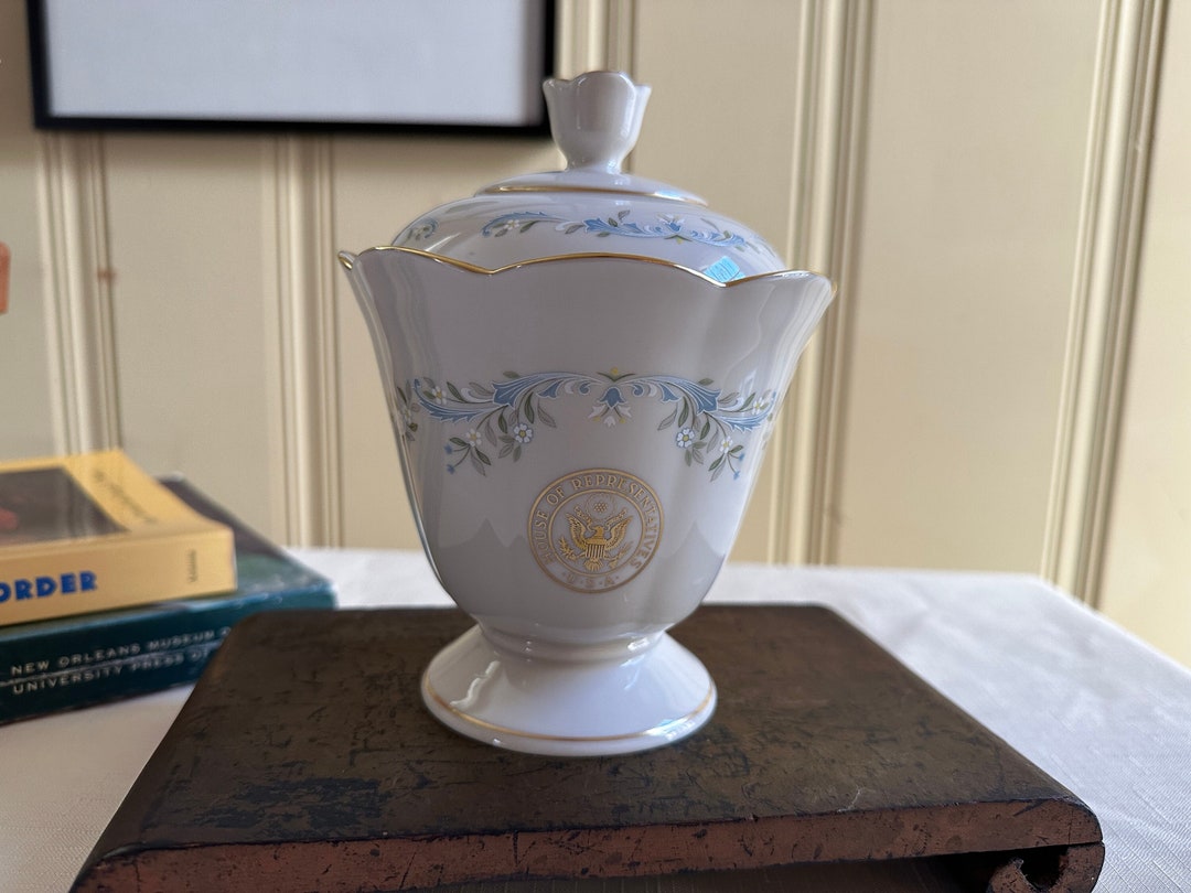 USA House of Representatives Pickard China Candy Dish Vintage Hand ...
