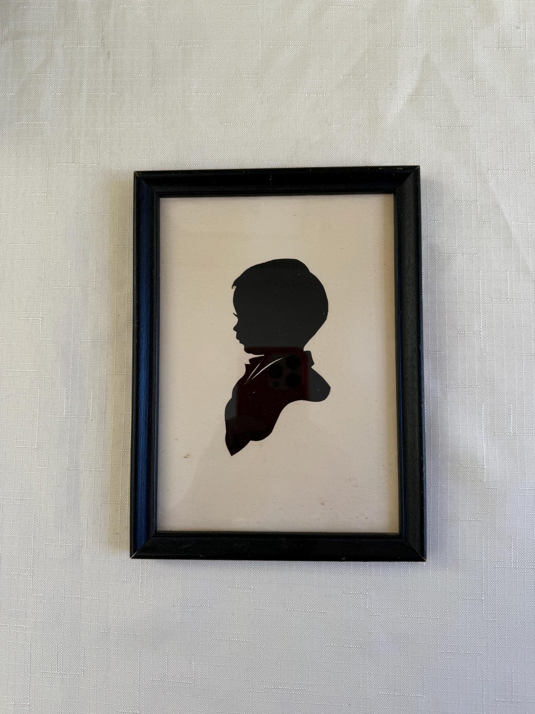 Vintage Silhouette Portrait Boy Hand Cut Paper - Etsy