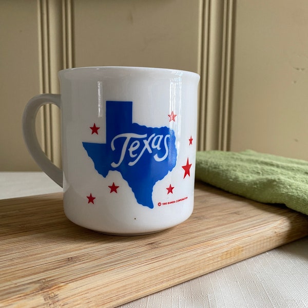 Texas Mug - Etsy