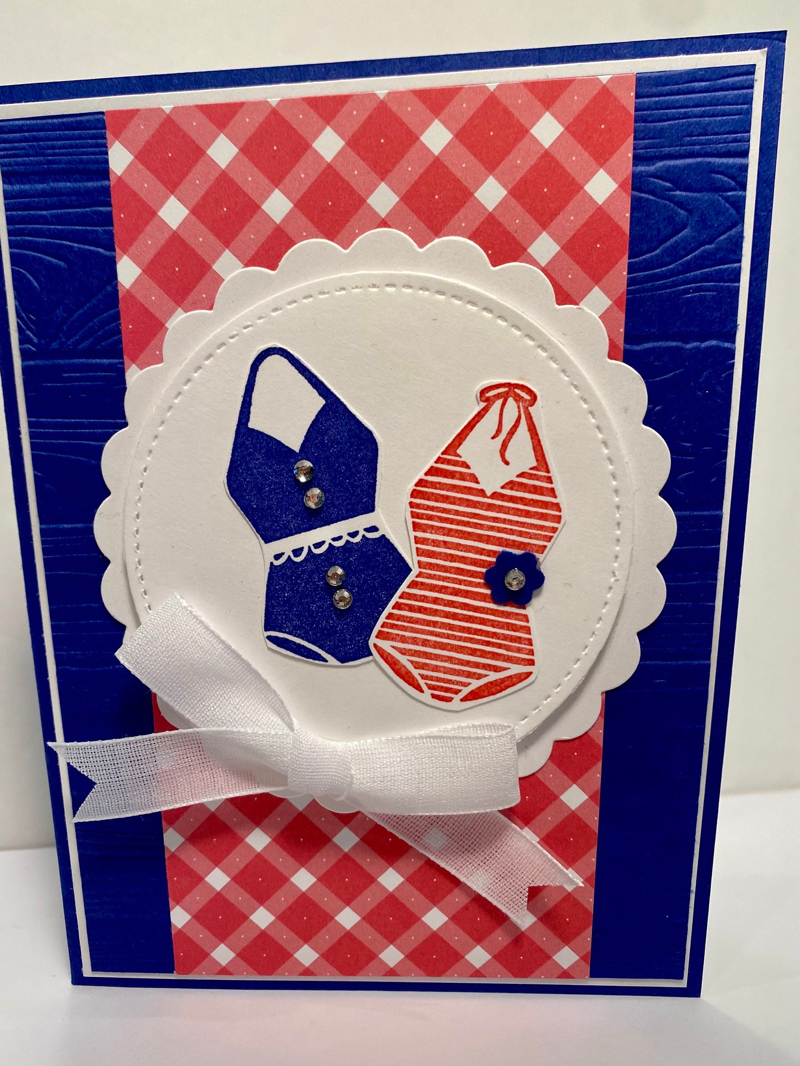 Blank 4th of July Card - Patriotic Card - Independence Day Card ...