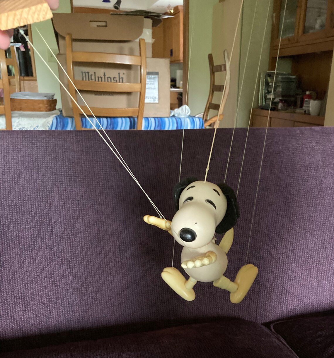 Snoopy Pelham Puppet Marionette 1970's Charlie Brown | Etsy