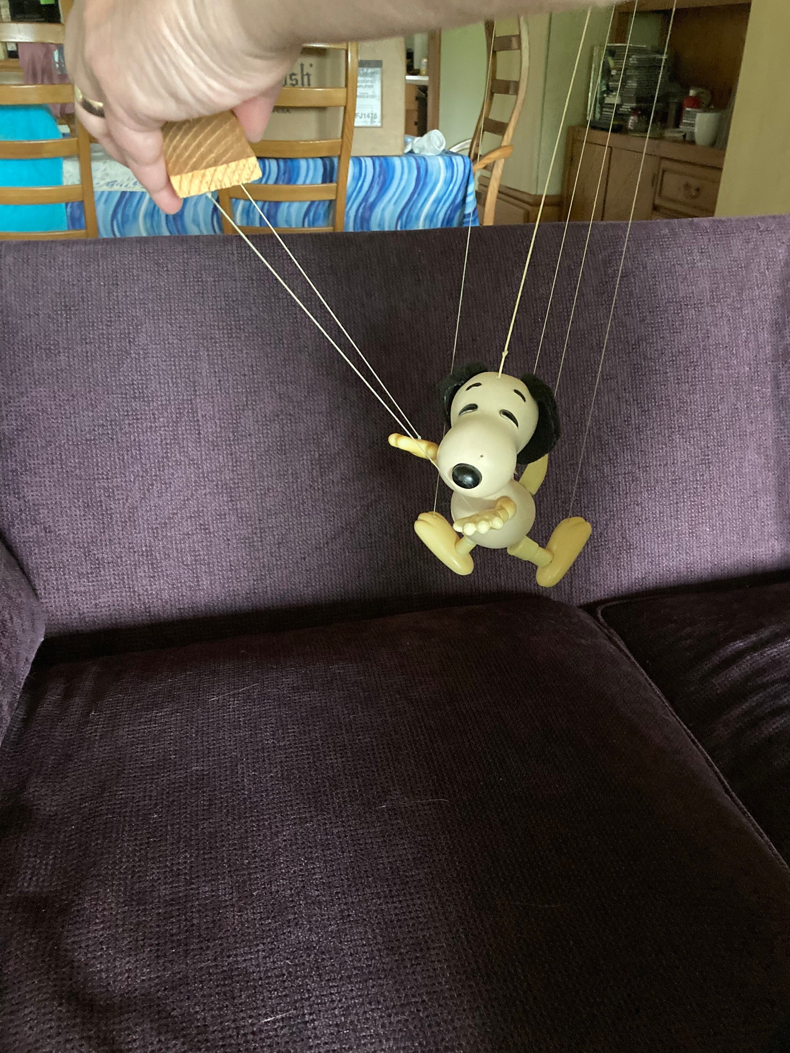 Snoopy Pelham Puppet Marionette 1970's Charlie Brown | Etsy