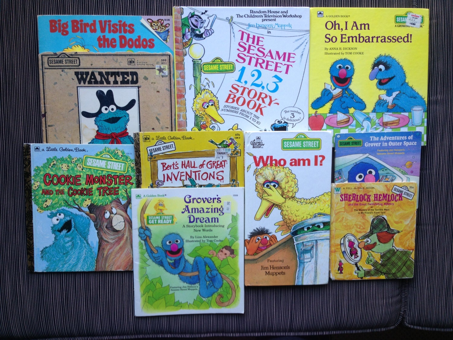 Muppets Sesame Street BOOKS Lot of 10 19 Stories | Etsy