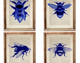 Bee art | Etsy