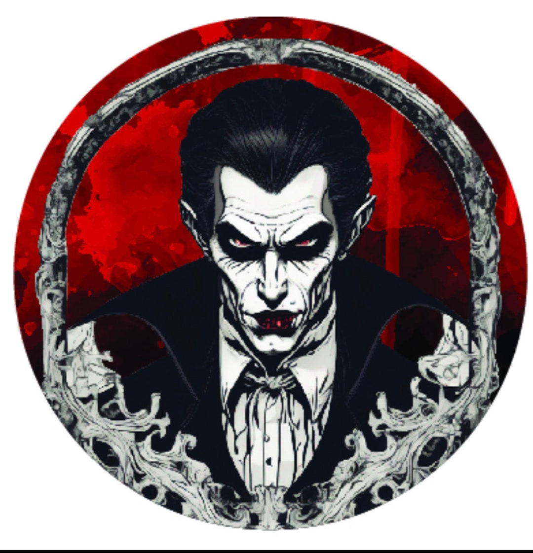 Powerful Board and Fridge Magnet Vampire Dracula Reminder Home - Etsy